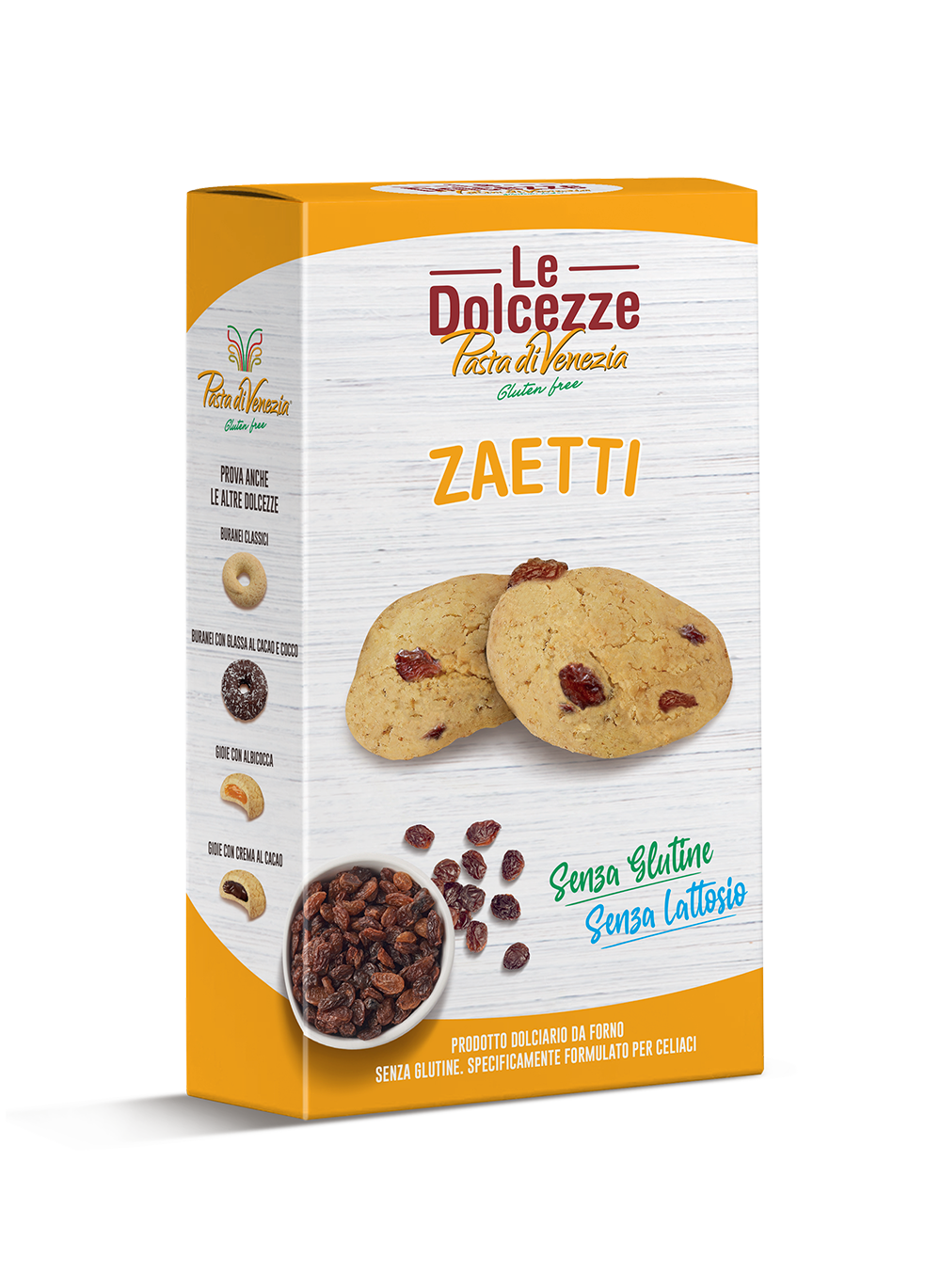 Pasta di Venezia | Senza Glutine e Senza Lattosio | 100% italiana